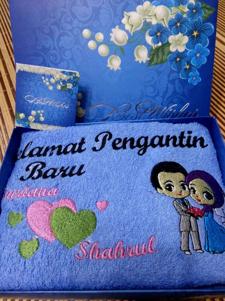 Tempahan sulam tuala! (Spesel untuk anda….) - Blog Servissulam